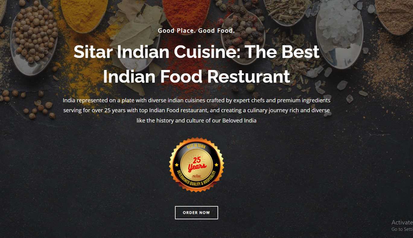 Indian Food Restaurant Durham | Traditional Indian Food - Sitar